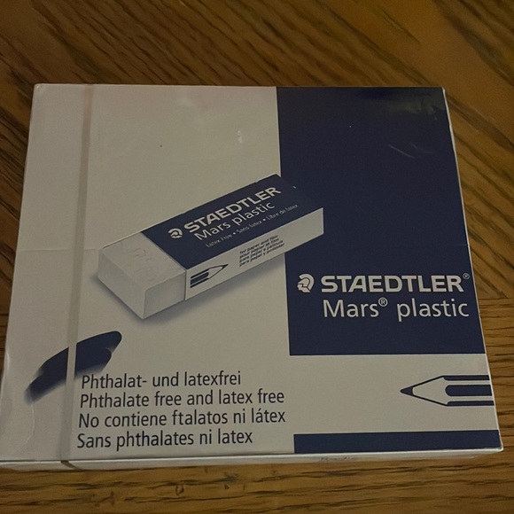 Office | Staedtler Mars Plastic Eraser Box Of 2 | Poshmark
